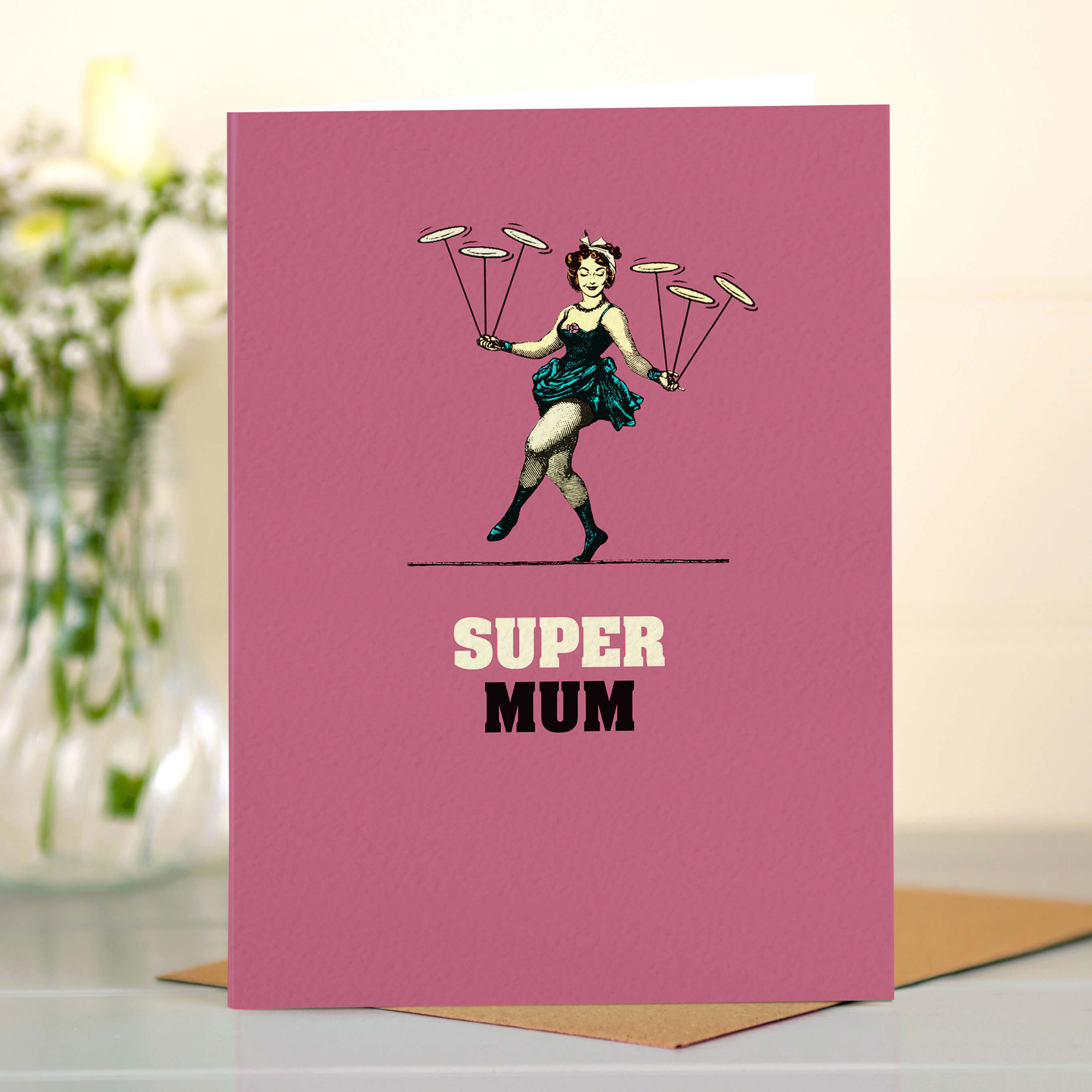 Superhero Card For Mum - Super Mum – The Typecast Gallery