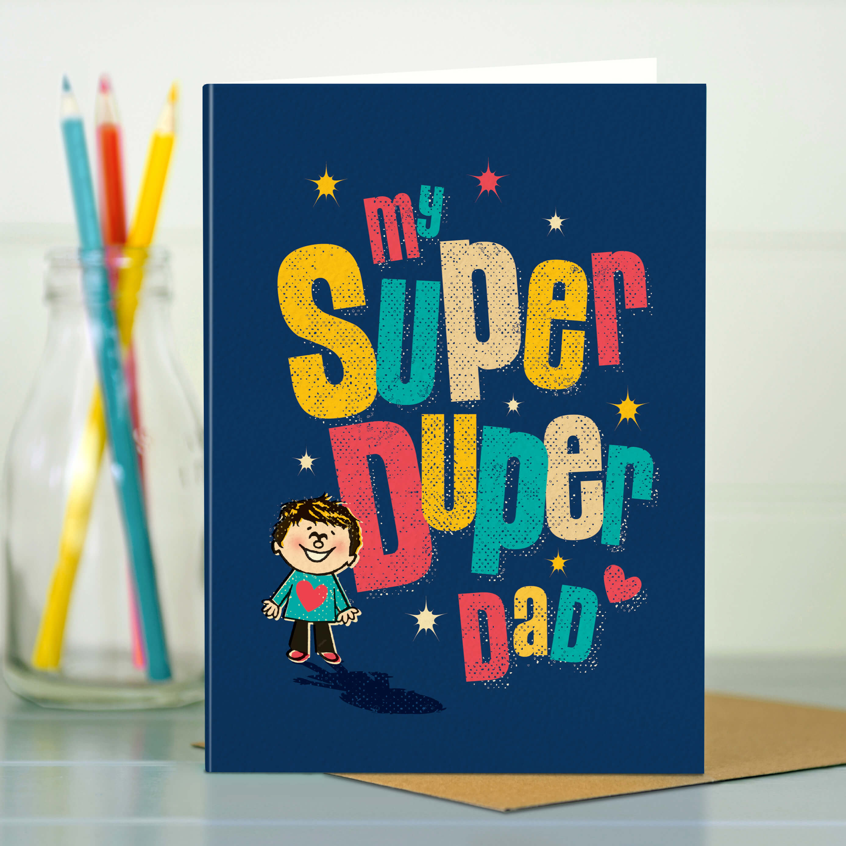 Super Duper Card For Dad – The Typecast Gallery