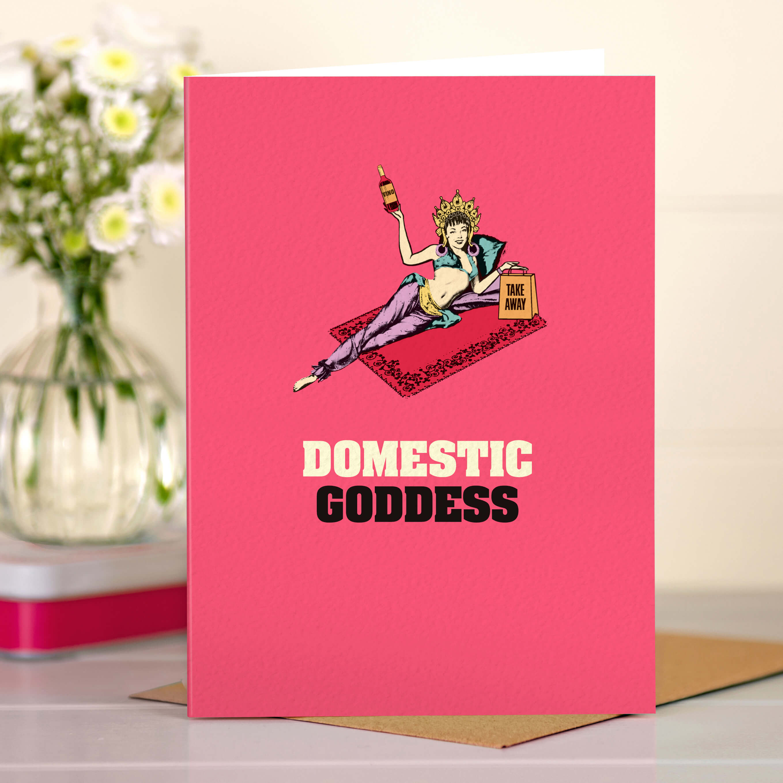 Funny Birthday Card For A Domestically Challenged Goddess – The ...